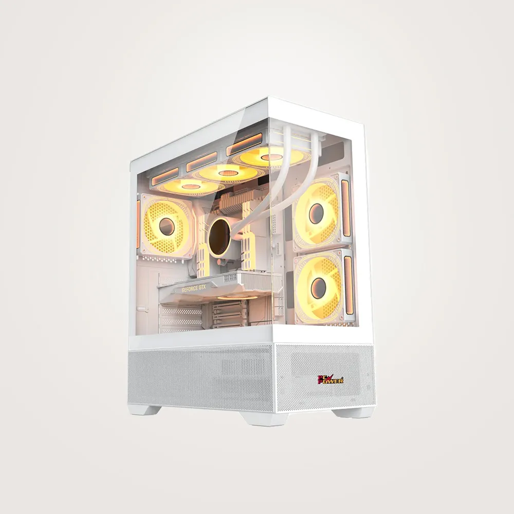 PC Power ICE TOWER WH Desktop Case – PC Power Technology