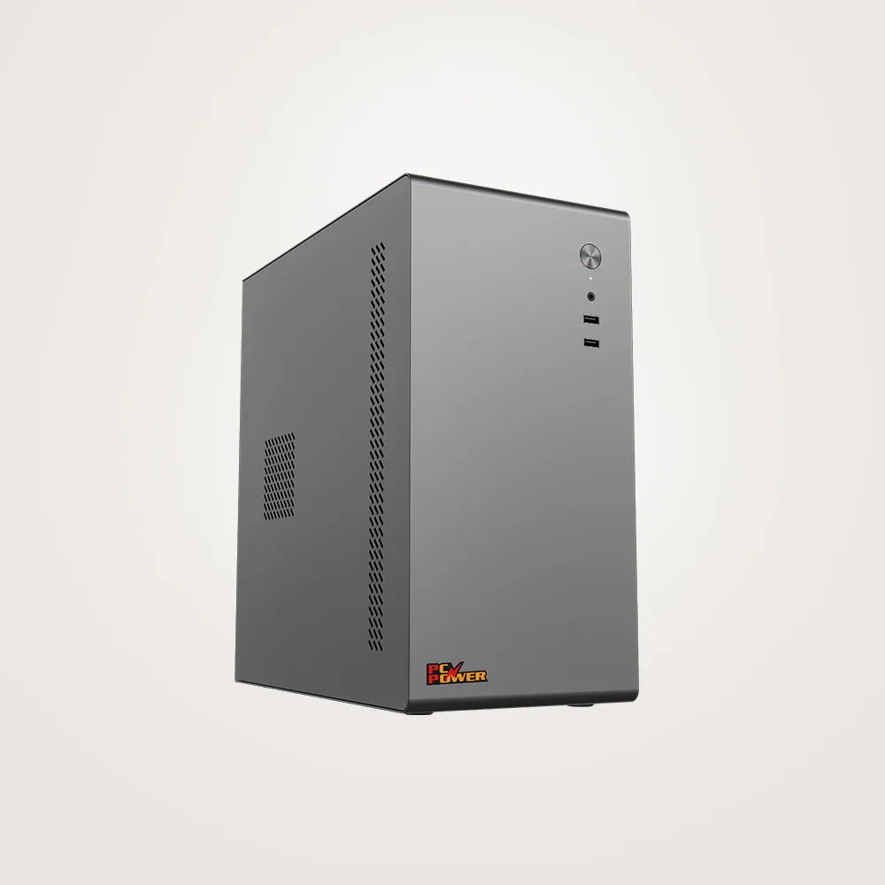 Pc Power PC401 Grey Mini ATX Desktop Casing with Power Supply – PC ...