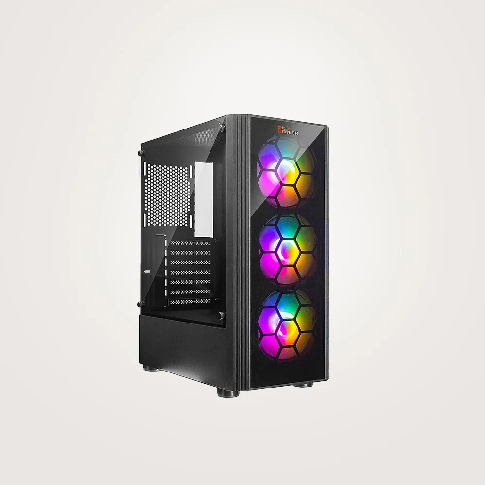 PC POWER SPIDER WEB CRYSTAL Black ATX Gaming Casing #PG-400 – PC Power ...
