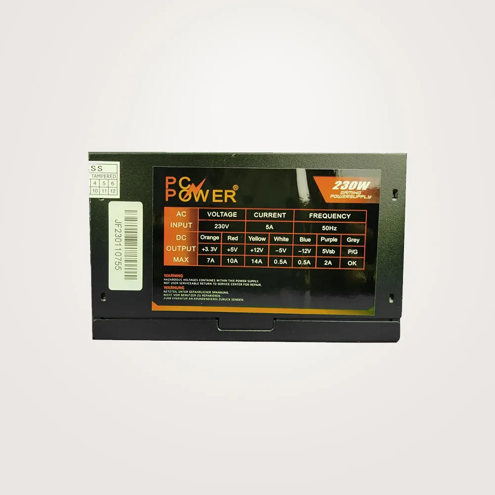Pc Power PP-230W 230W Non Modular Power Supply – PC Power Technology
