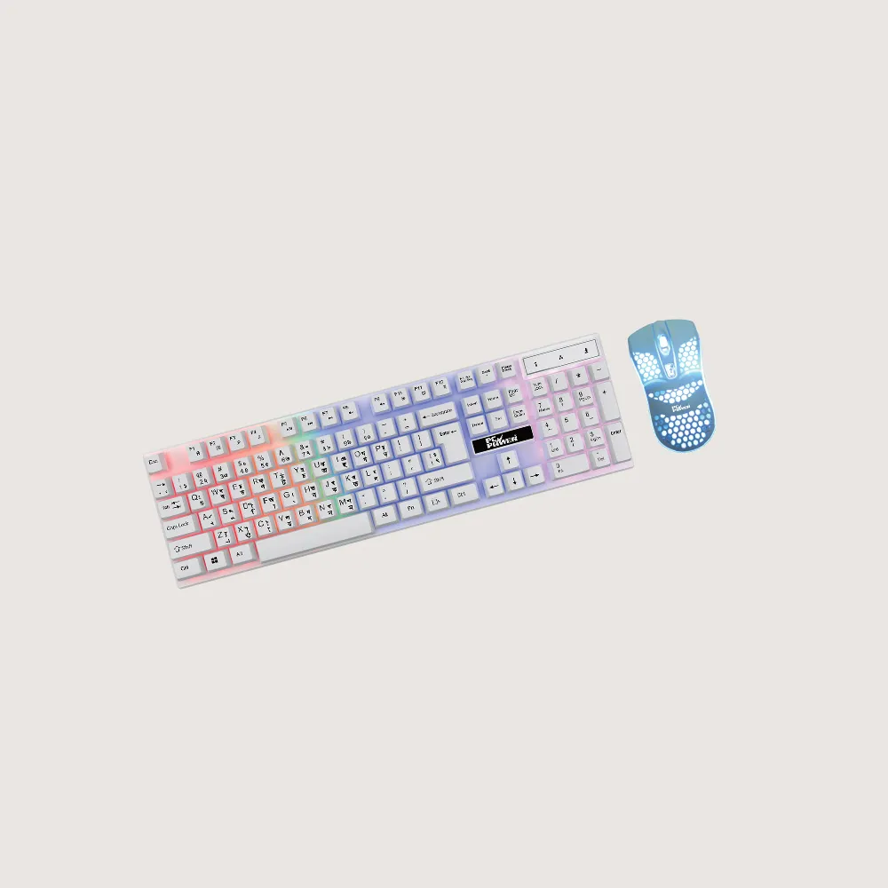 PC POWER PGC801BG13 WIRED GAMING KEYBOARD & MOUSE COMBO – PC Power ...
