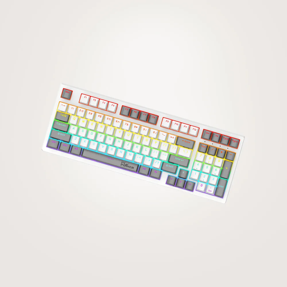 K98 WH Gaming RGB Mechanical Keyboard – PC Power Technology